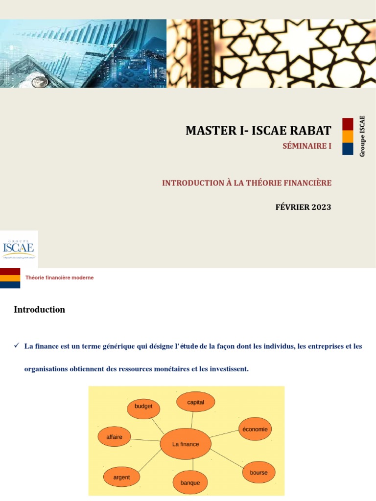 Introduction à la Théorie Financière | PDF | Affaires | Politique