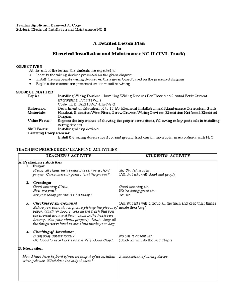 EIM Demo | PDF | Electrical Wiring | Tools