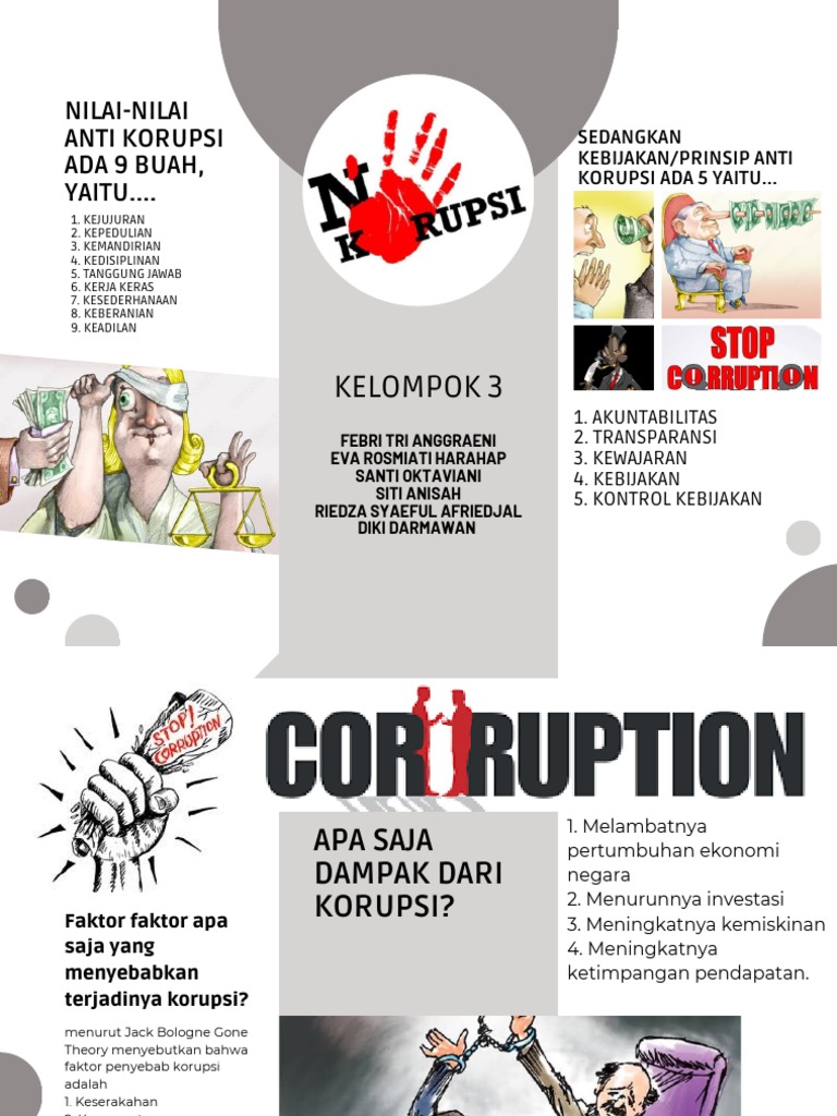 Leaflet Anti Corrupt | PDF