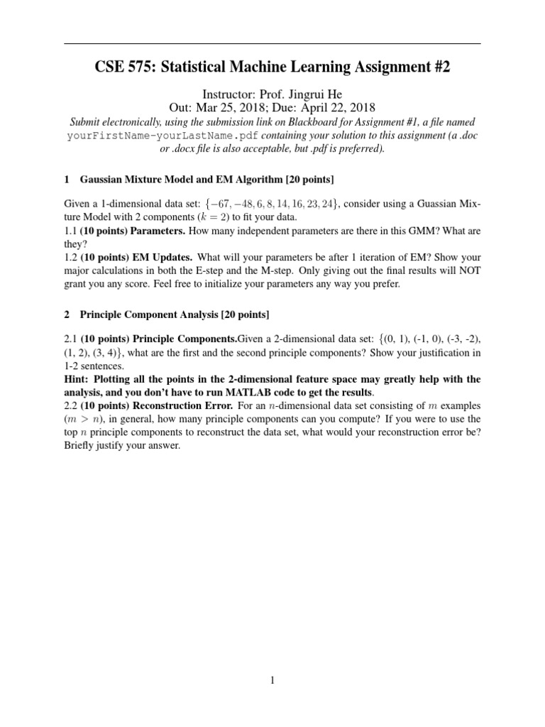 Assignment 3 Specification Pdf Cluster Analysis Algorithms