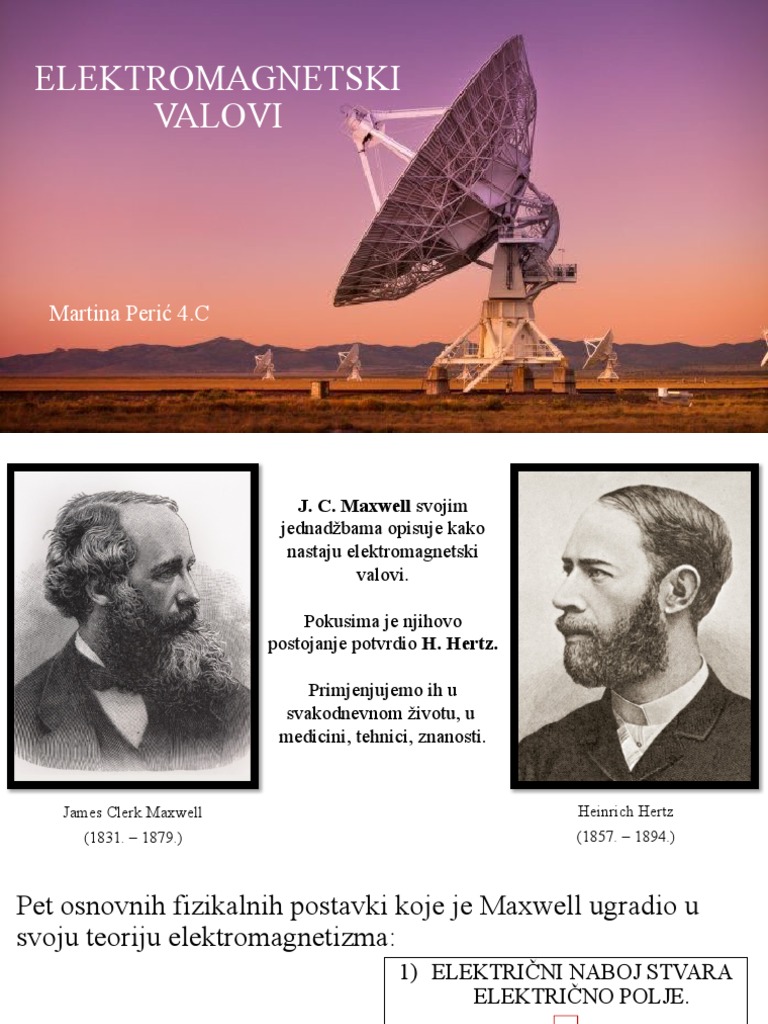 Elektromagnetski Valovi | PDF