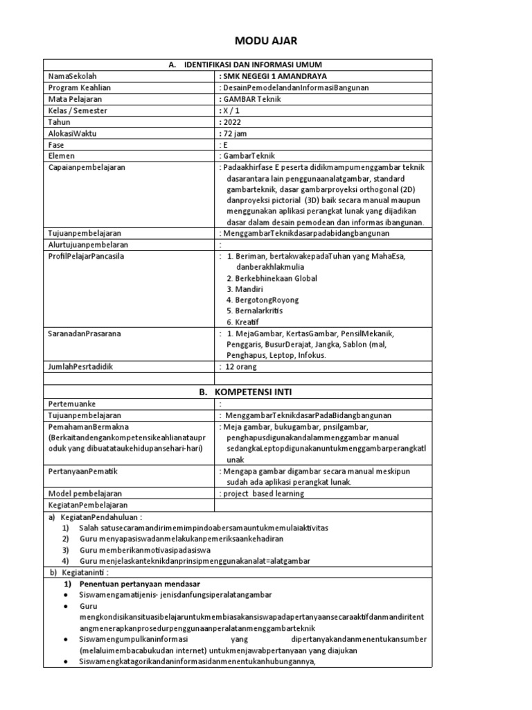 Modu Ajar | PDF | Karier & Perkembangan | Seni