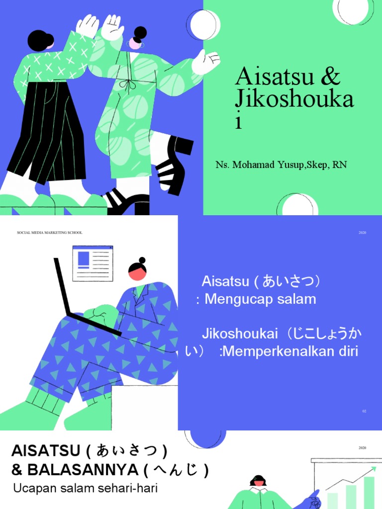 Aisatsu & Jikoshoukai | PDF | Seni & Disiplin Bahasa