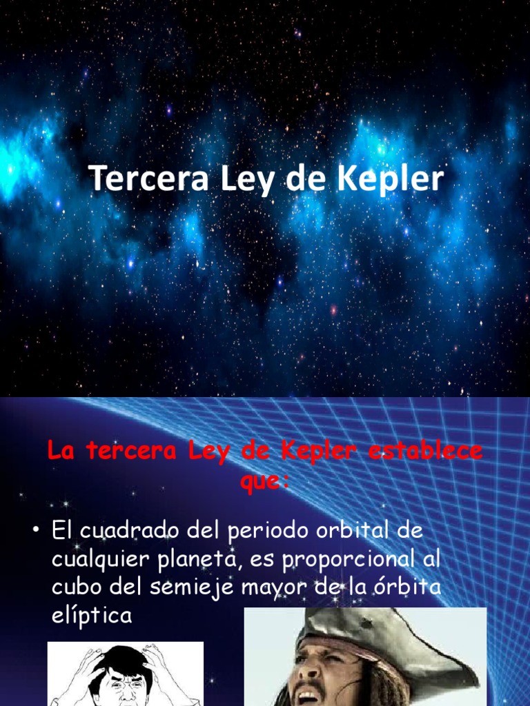 Tercera Ley de Kepler | PDF