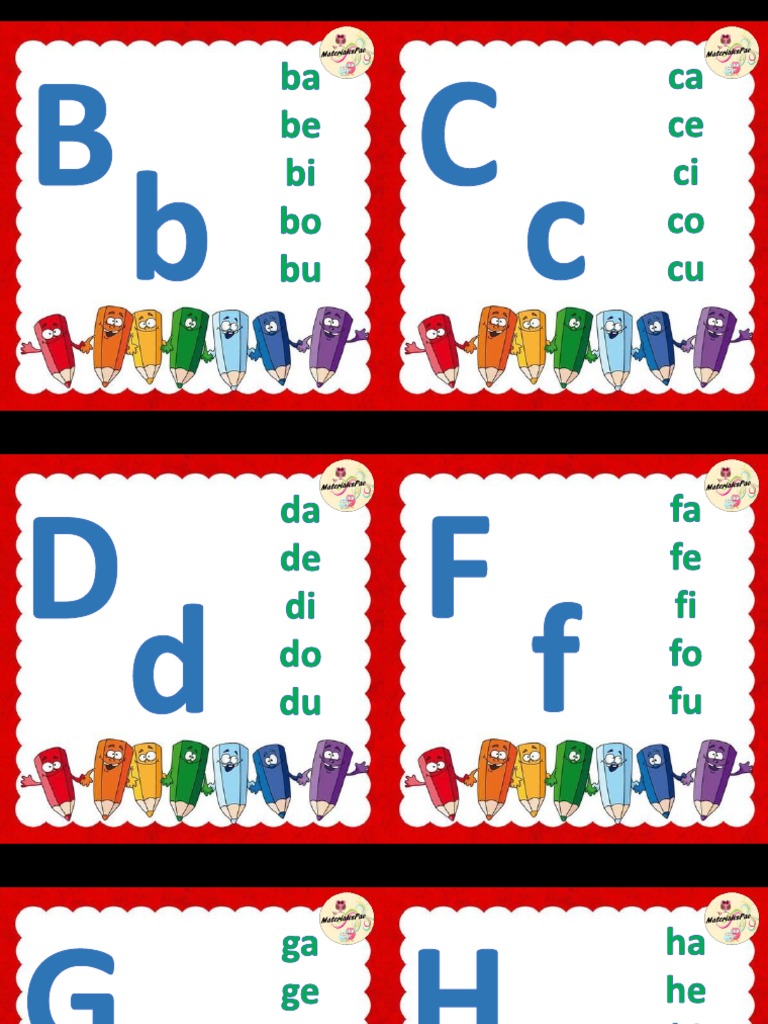 PR 01 Silabario PDF | PDF