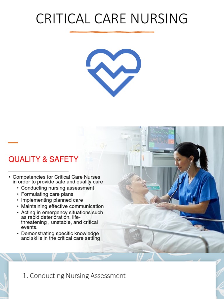 Critical Care Nursing Competencies | PDF | Nursing | Intensive Care ...