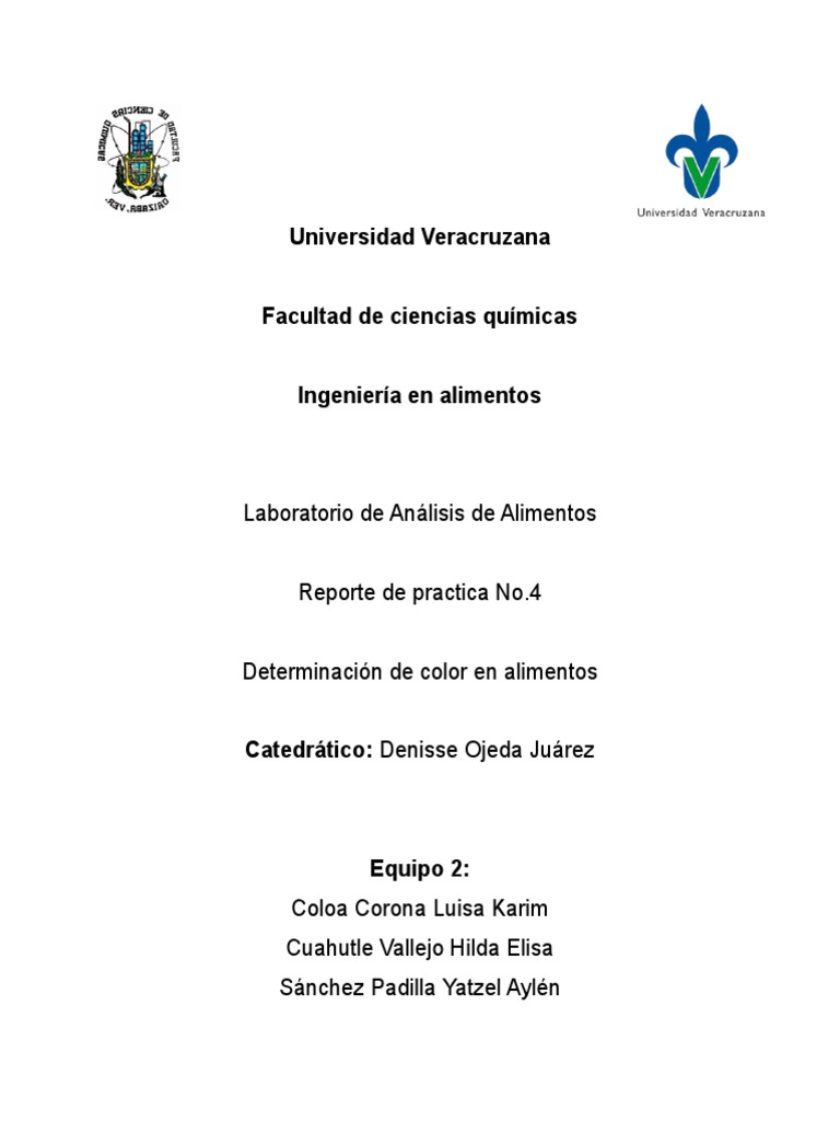 Reporte 4 | PDF | Color | Percepción