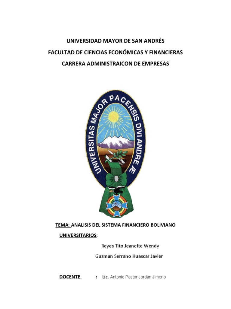 Sistema Financiero | PDF