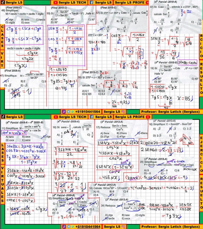 Solucionario Arco Mitad y Triple | PDF