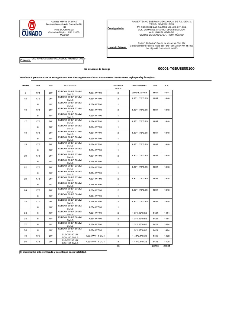 013.3 - Acuse de Entrega 00001-TGBU8855100 | PDF