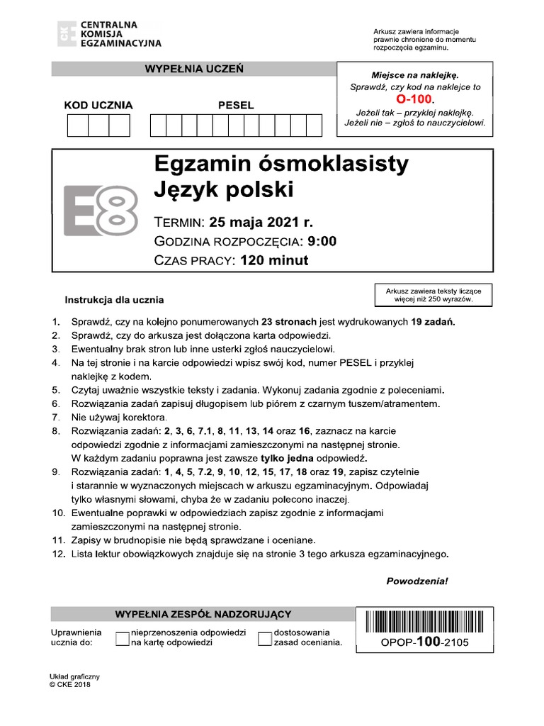 Opop 100 X 2105 PDF | PDF