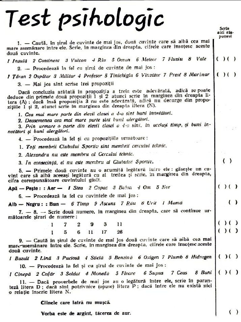 Testare Psihologica 11-Mar-2021 00-25-12 | PDF