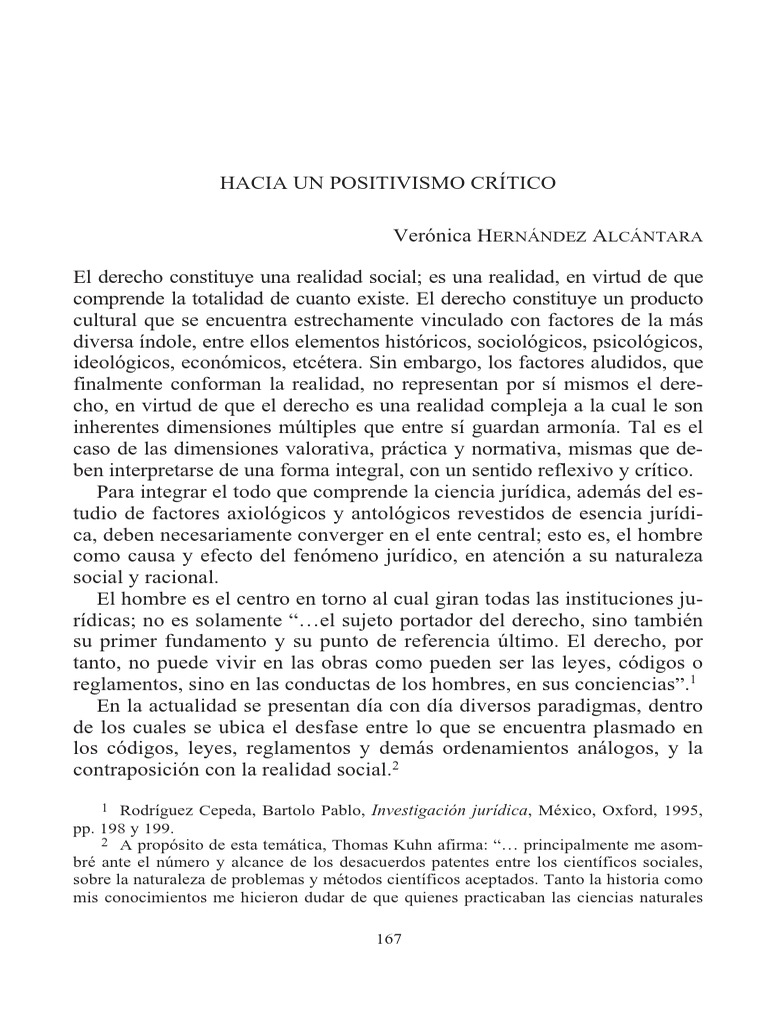 Positivismo Crítico en el Derecho Moderno | PDF | La Ley natural | Justicia