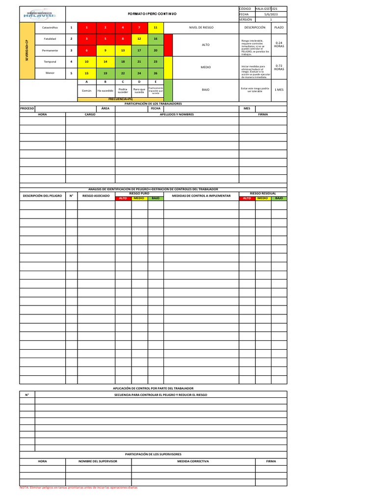 Iperc Continuo | PDF
