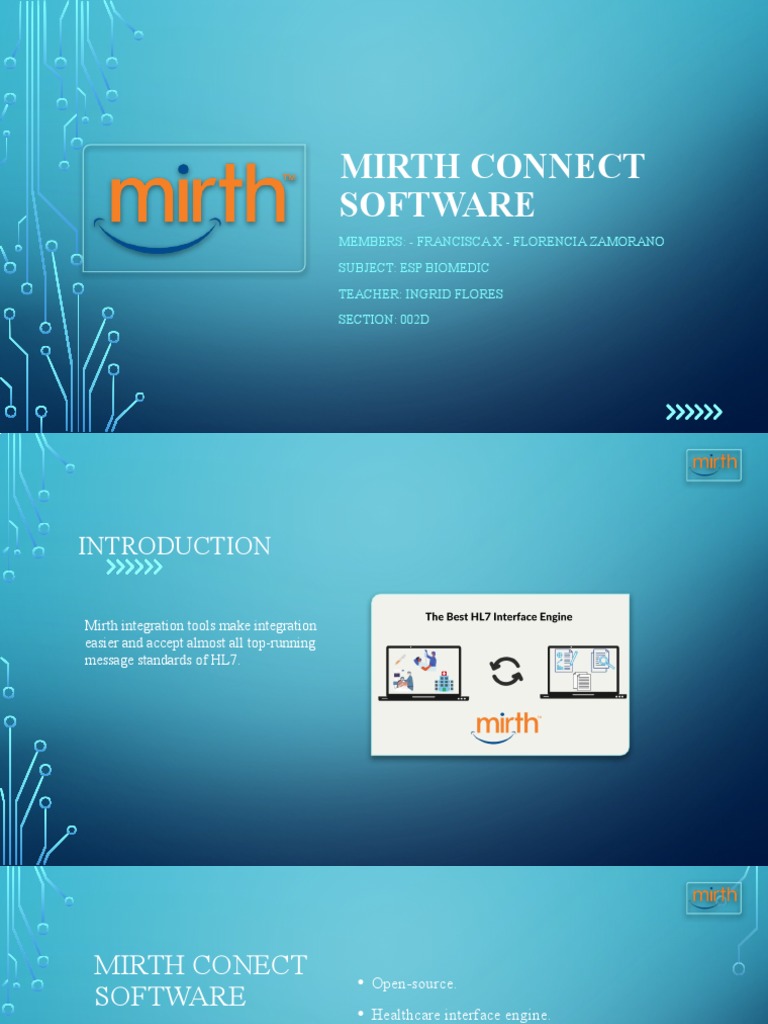 Mirth Connect-1 | PDF | Business | Technology & Engineering
