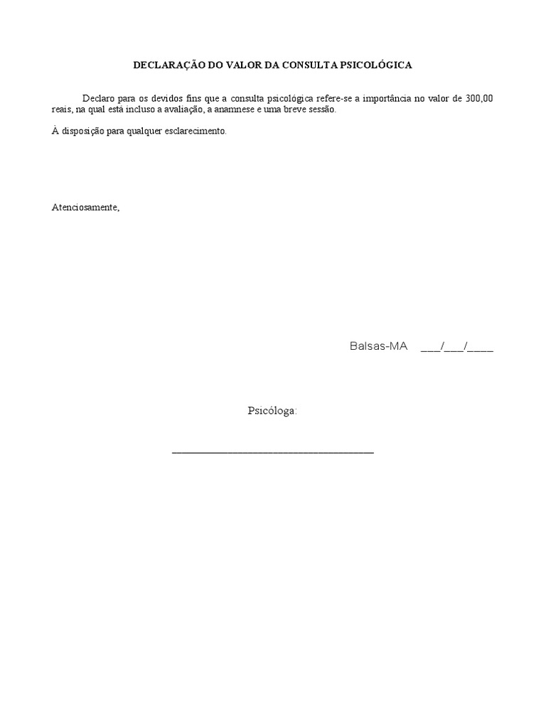 Atestado - Word | PDF