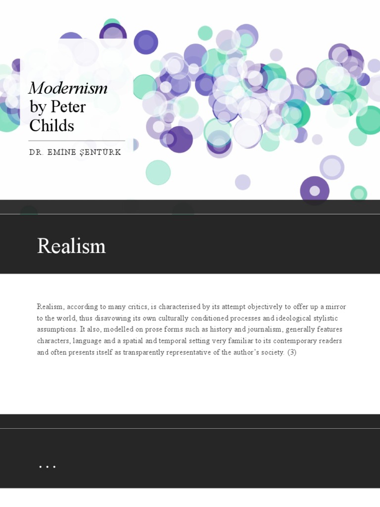 Modernism by Peter Childs | PDF | Modernism | Modernity