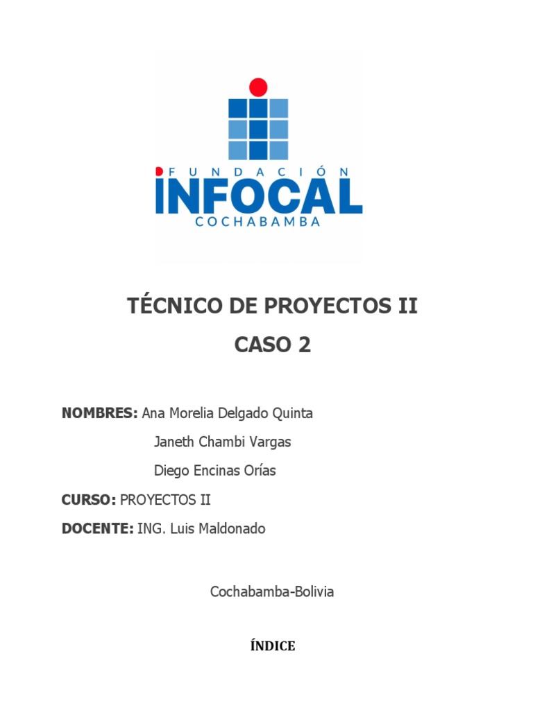 Tecnico de Proyectos Caso Ii | Descargar gratis PDF | Metrología | Cantidad