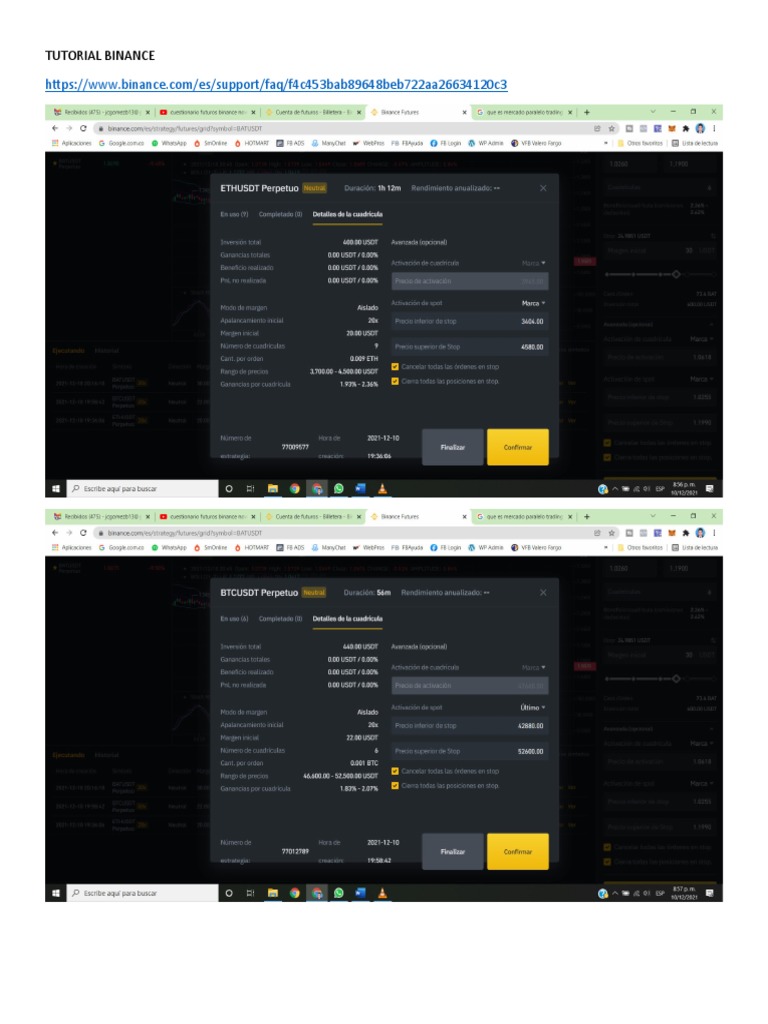 Tutorial Binance Cripto | PDF