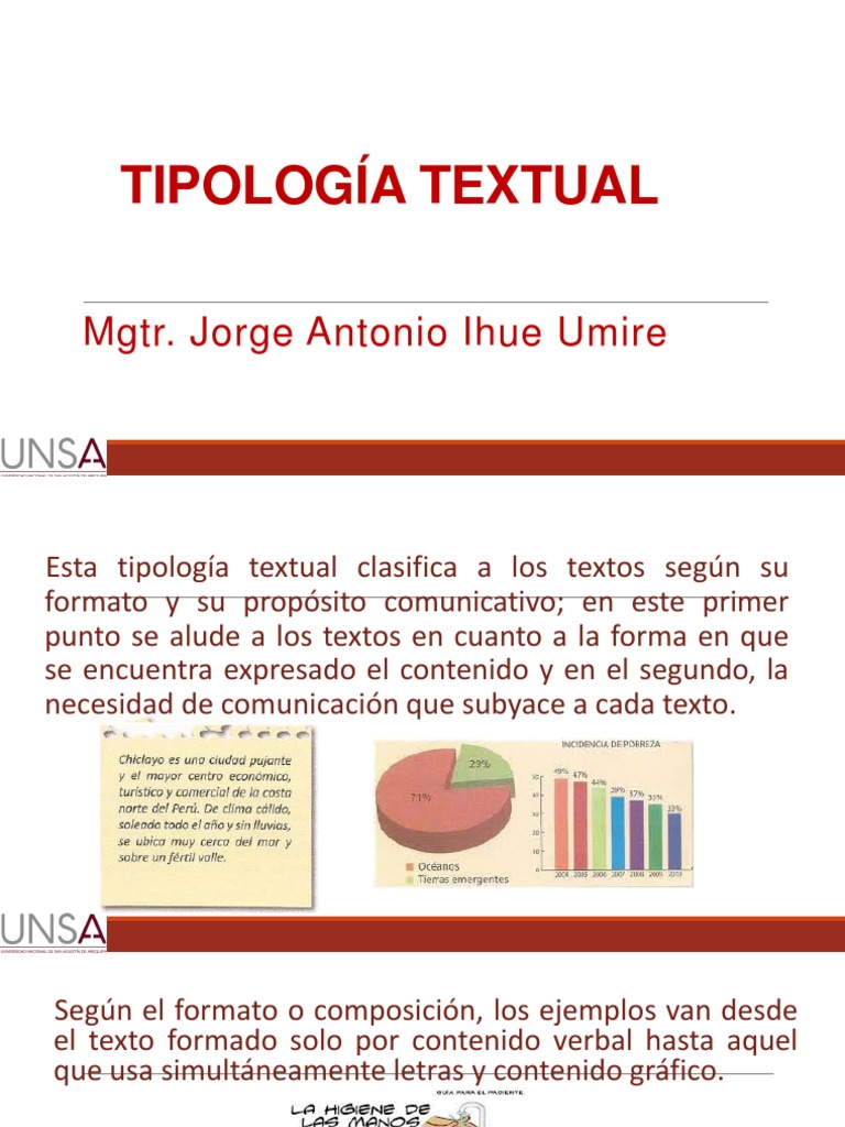 Tipología Textual PDF | PDF | Teoría de la argumentación | Oración ...