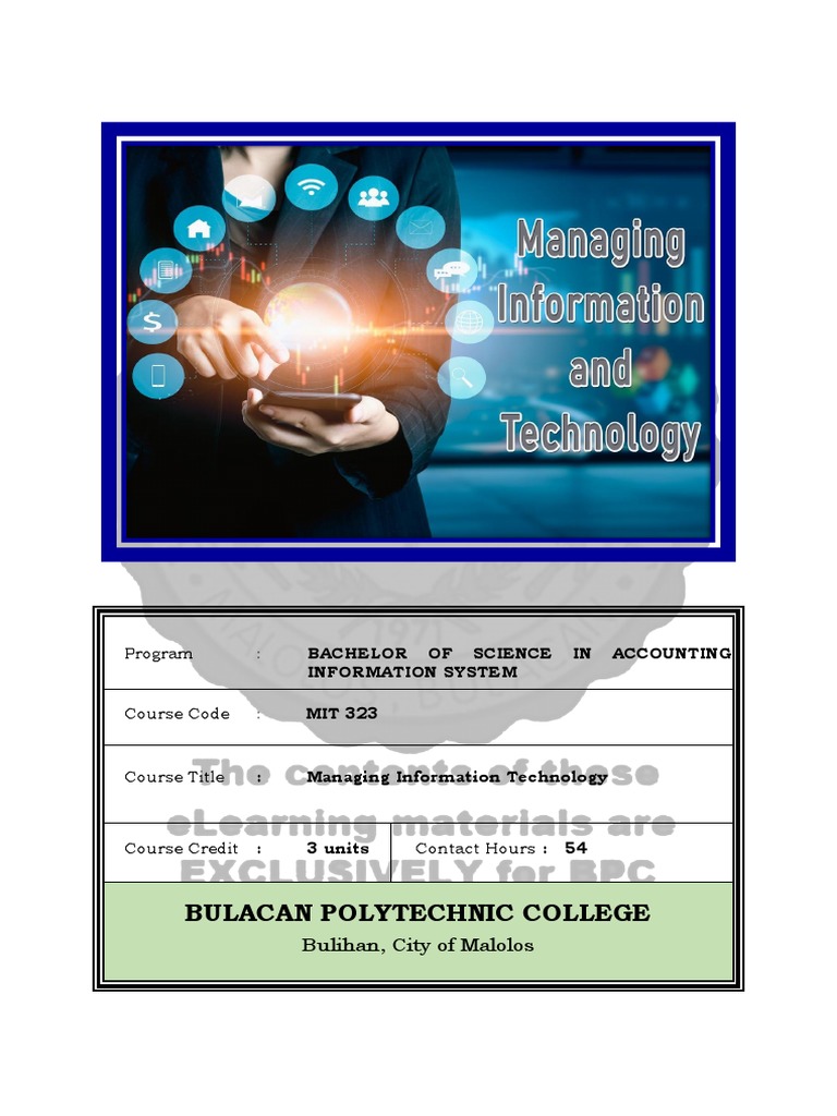 MIT323 - Infosheet 7 PDF | PDF | Information | Privacy