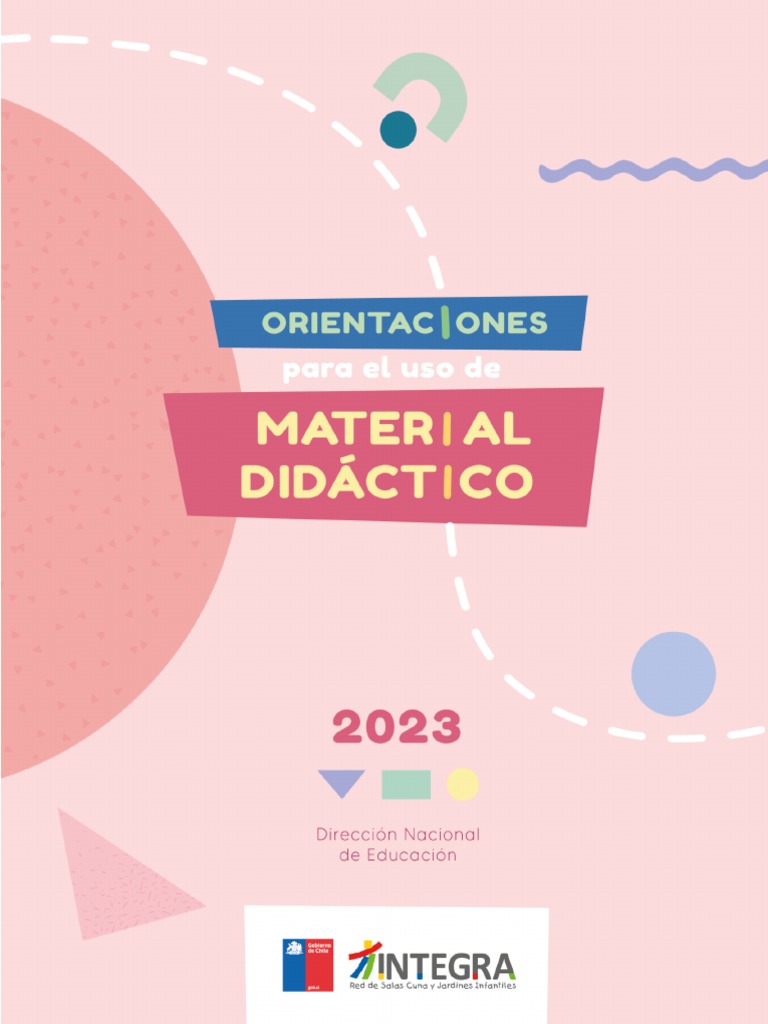 ORIENTACIONES MATERIAL DIDÁCTICO - Infantiles 2023 | PDF | Educación de la primera infancia ...