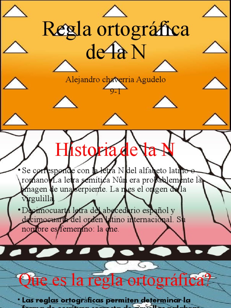 Regla Ortográfica de La N | PDF