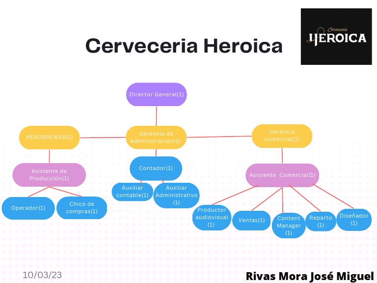 Organigrama Heroica Rivas Mora (Corregido) | PDF