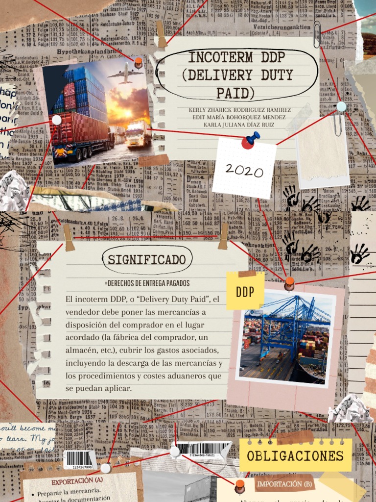 Incoterm DDP | PDF | El comercio internacional | Business