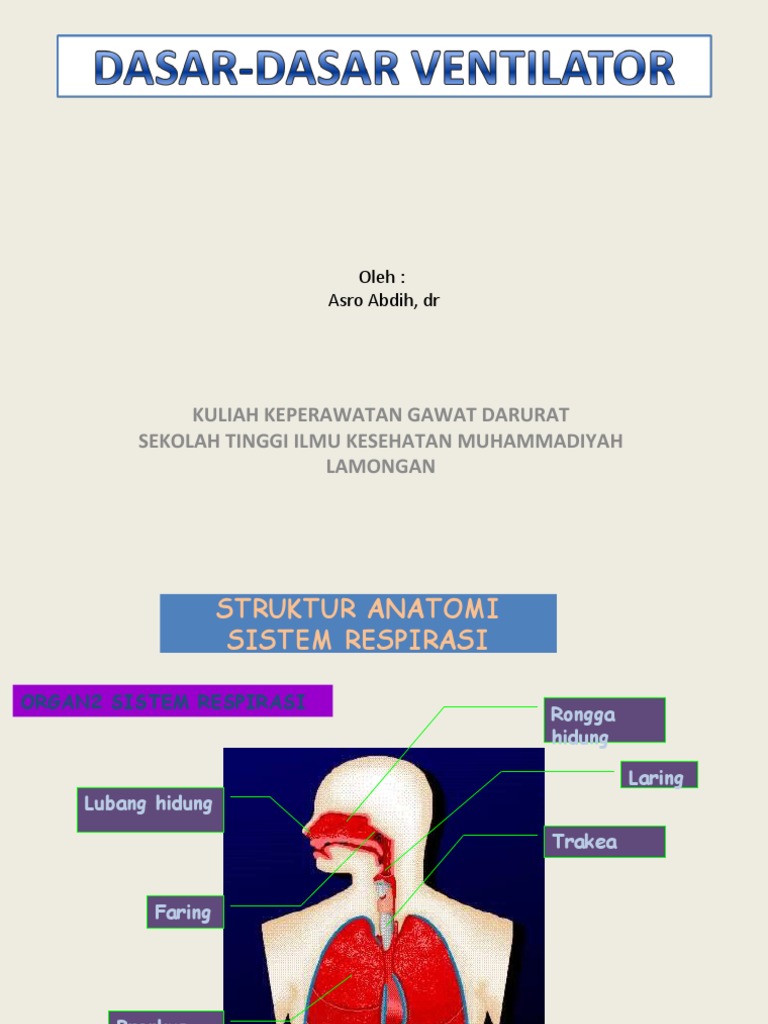 Dasar-Dasar Ventilator | PDF