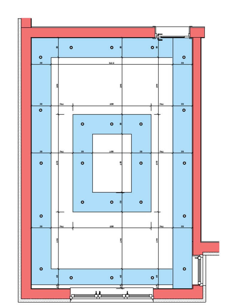 Enterijer Dnevnog Boravka - Osnova Plafona PDF | PDF