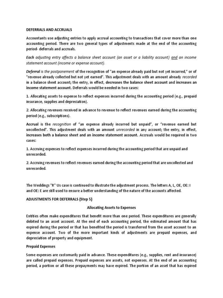 Deferrals and Accruals (Definition and Illustration) | Download Free ... Deferrals and Accruals (Definition and Illustration) | Download Free ...