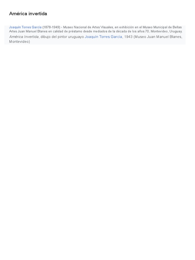 América Invertida PDF | PDF