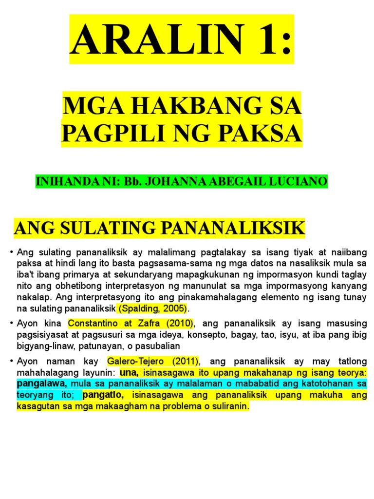 PAGBASA-AT-PAGSUSURI-SA-IBAT-IBANG-URI-NG-PANANALIKSIK (1).pptx | PDF