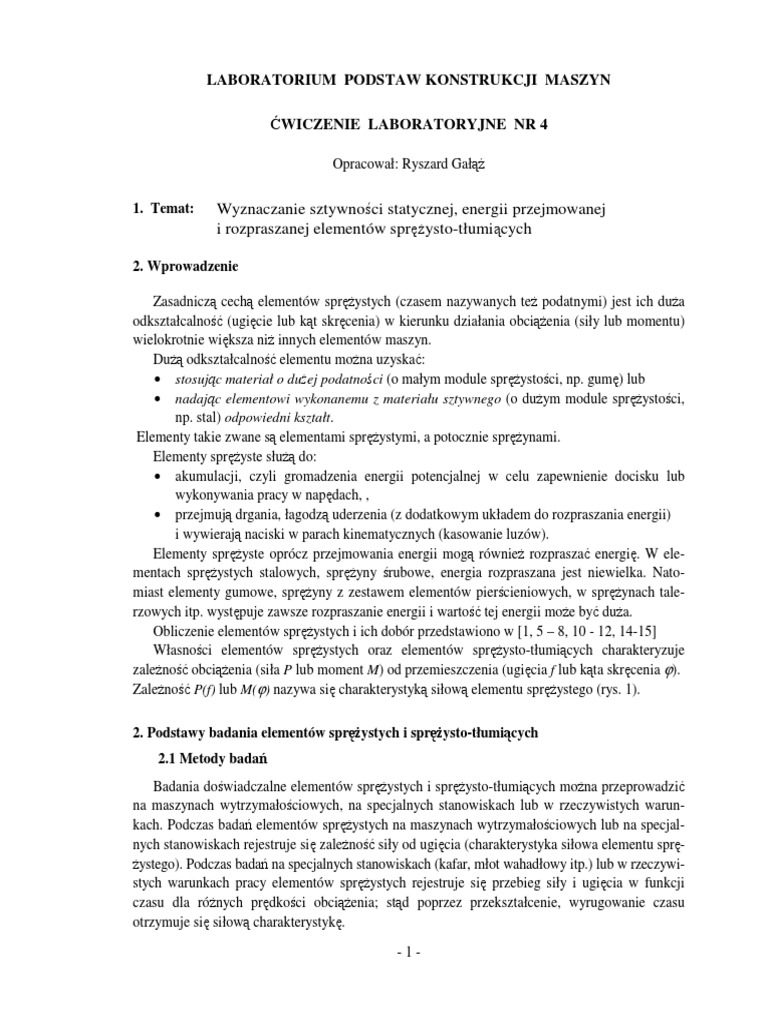 PKM Lab 04 PDF | PDF