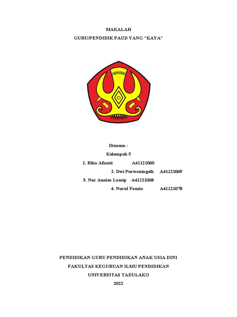 Makalah Kelompok 5 Profesi Kependidikan | PDF