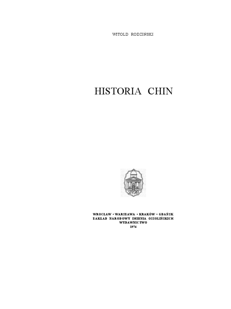 Historia Chin | PDF