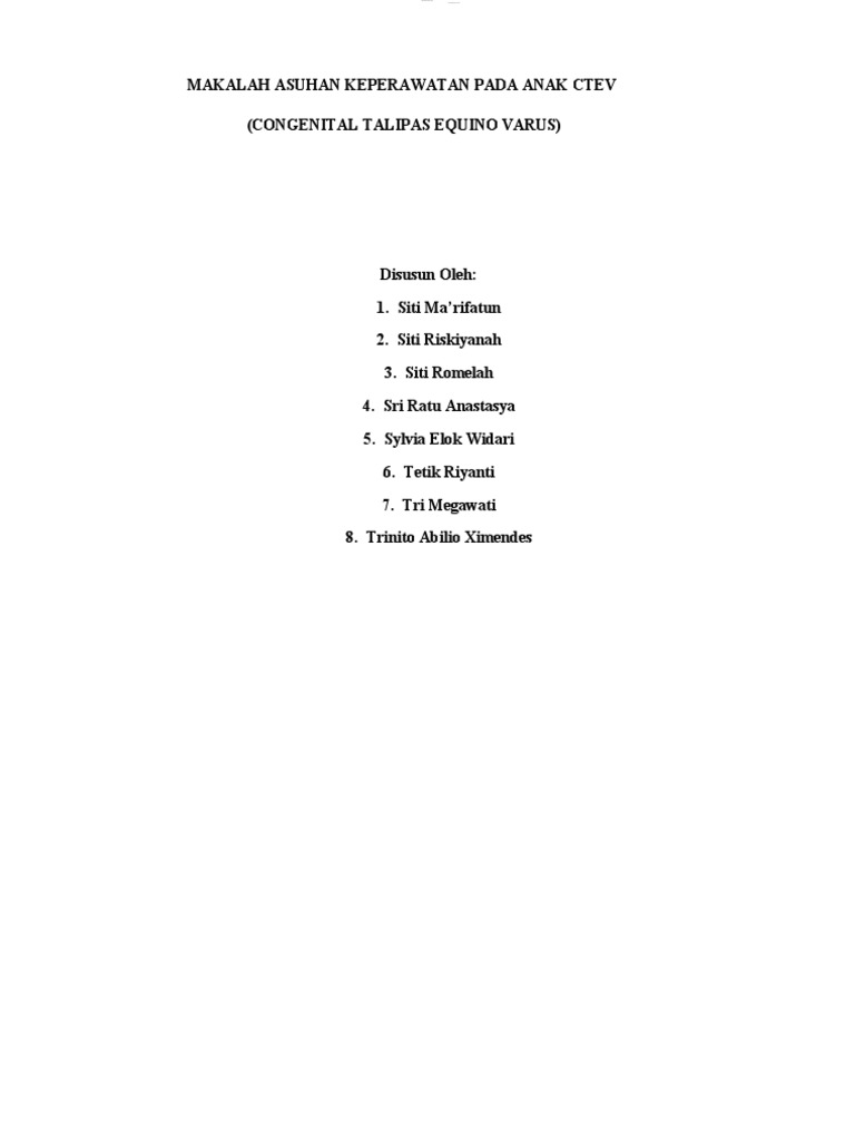 Kep Anak - Ctev | PDF