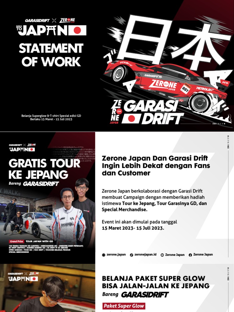 SOW Zerone Goes To Japan (Last Update 18 Maret 2023) - Compressed | PDF