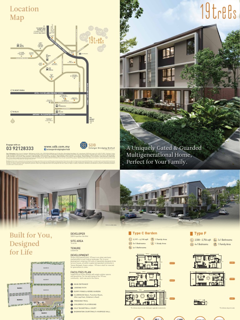 19trees A4-2-Fold-Leaflet-V2-Web | Download Free PDF | Buildings And ...
