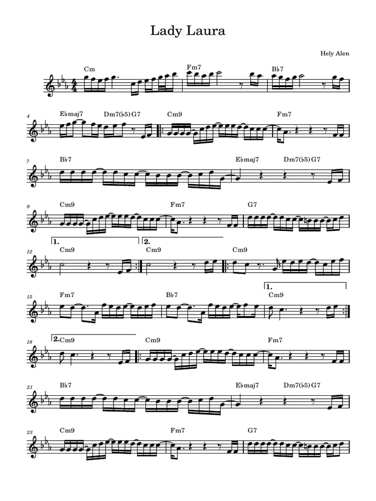 Lady Laura - Sax Soprano | PDF
