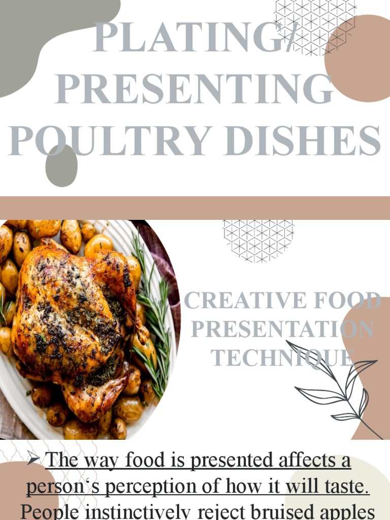 6.-Plating-or-Presenting-Poultry-Dishes | PDF