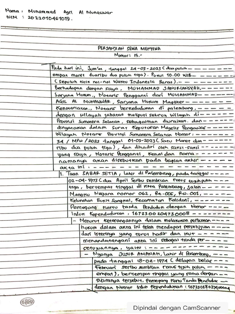 Tugas-Tpa-Syariah-Kelas V.2-Muhammad Agil Al Munawwar-2022010461019 PDF ...