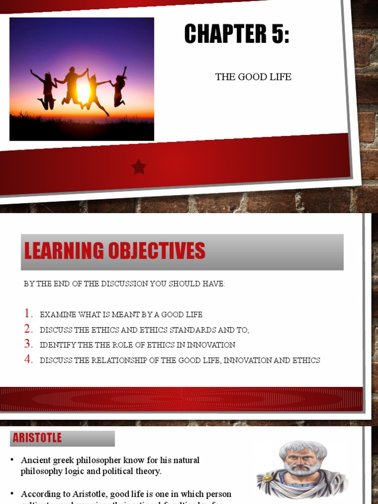 Ethics and Innovation for the Good Life | PDF | Happiness | Virtue