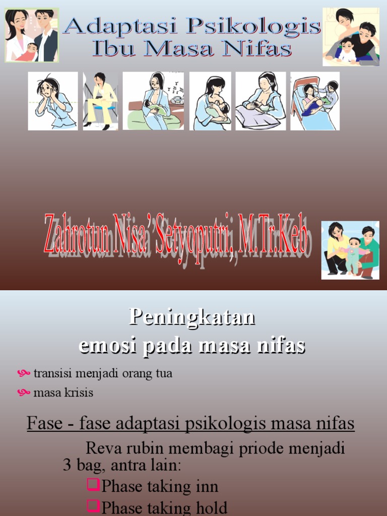 Adaptas Psikologis Ibu Masa Nifas | PDF | Pengembangan Diri