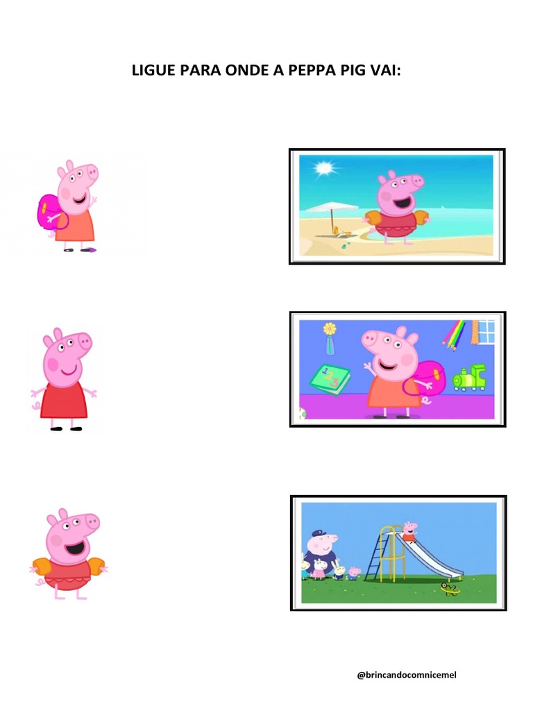 Peppa Pig Atividades | PDF