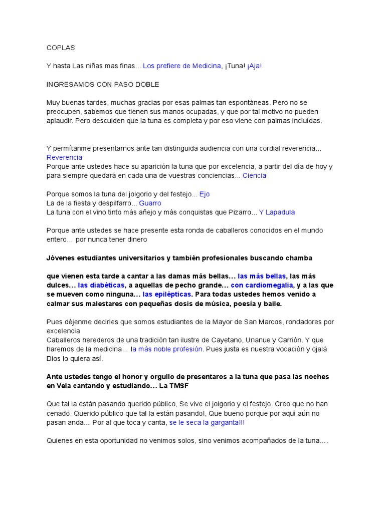 Coplas y Poemas | PDF