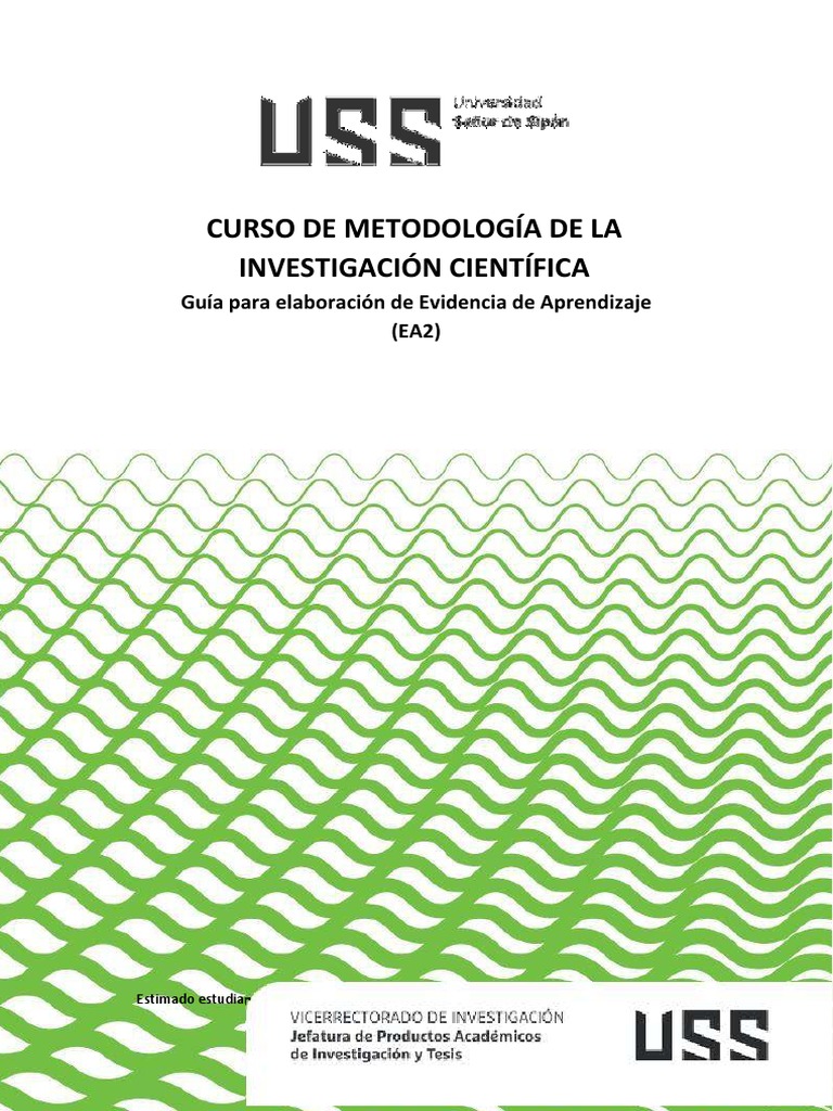 Guía para Elaboración de Evidencia de Aprendizaje EA2 | PDF