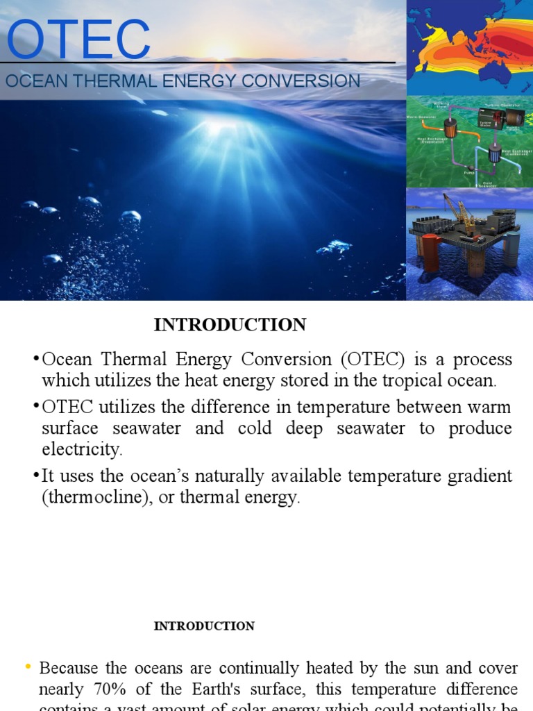 Otec Pdf Oceans Water