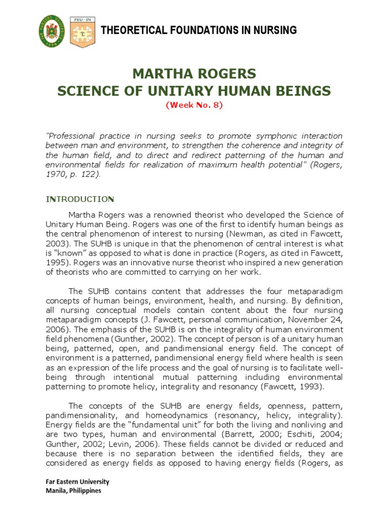 Martha Rogers | PDF | Theory | Science